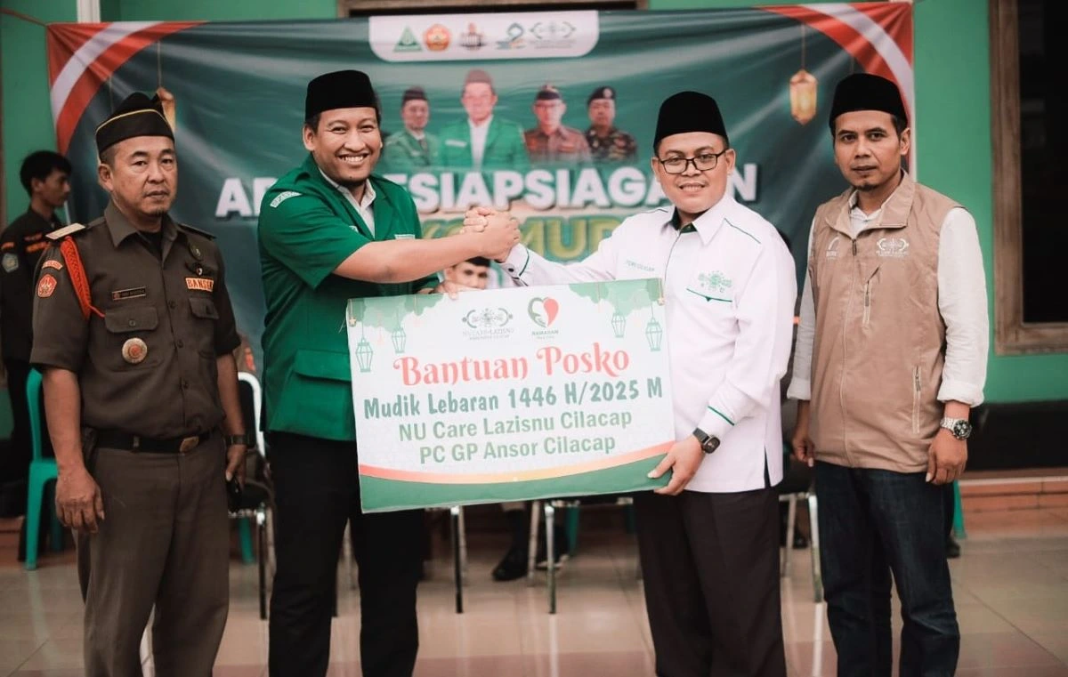 Bersama Ansor, LAZISNU Cilacap Bantu Penyelenggaraan Posko Mudik ...
